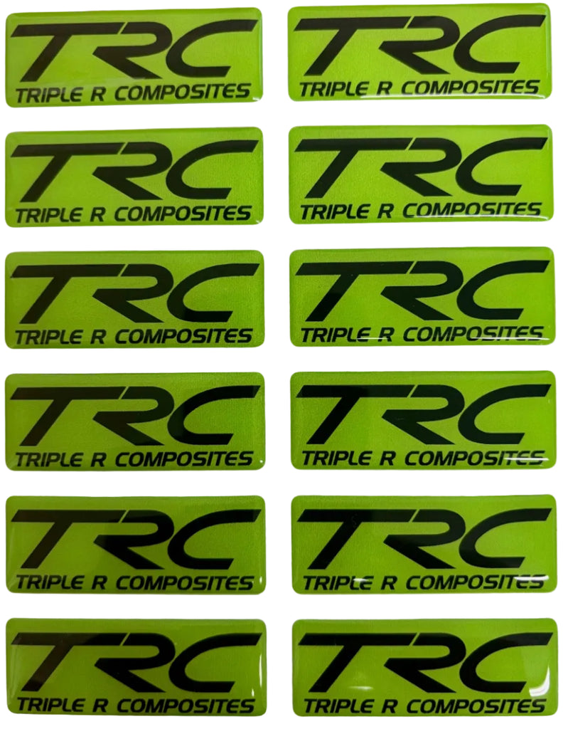 TRC Gel Badge - NEON Edition – Triple R Composites Ltd