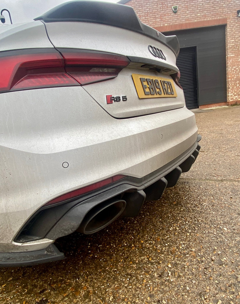 Audi RS5 B9 Coupe - Rear Diffuser Extensions – Triple R Composites Ltd