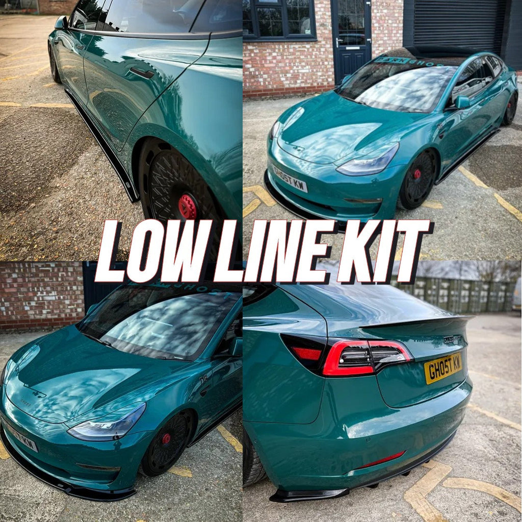 Tesla Model 3 - Low Line Kit – Triple R Composites Ltd