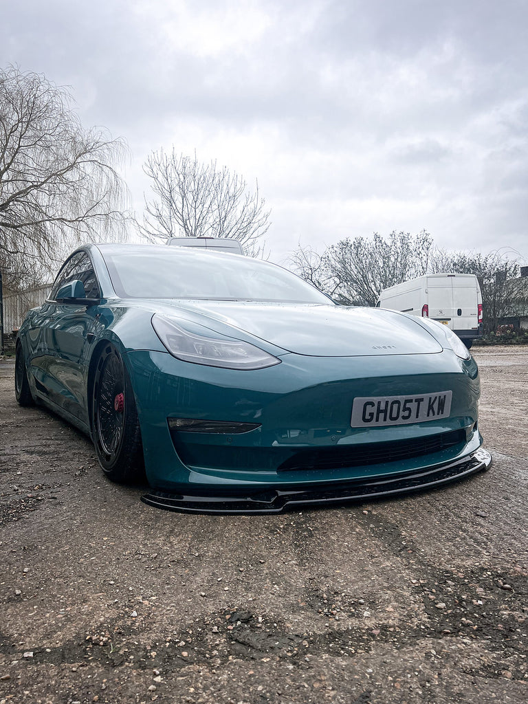 Tesla Model 3 - Front Splitter – Triple R Composites Ltd