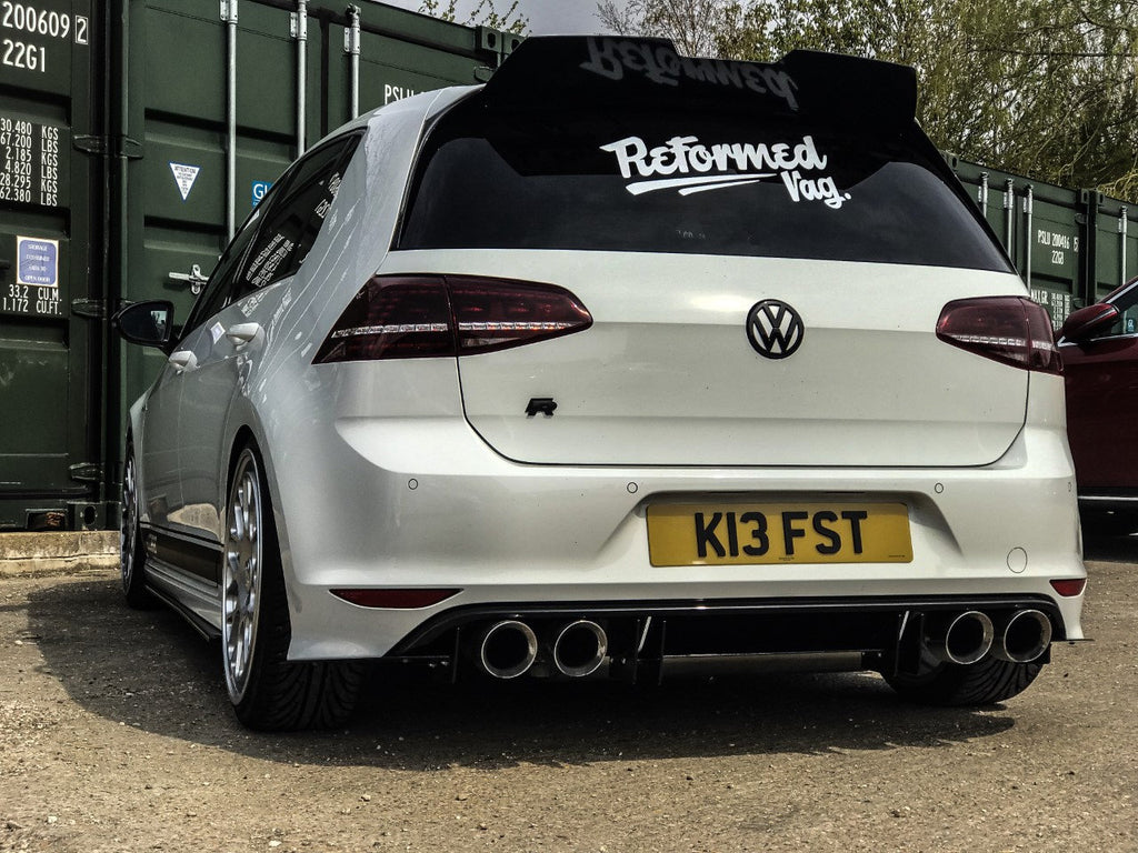 Volkswagen Golf MK7 R - Ally-Aero Division Spoiler Lip – Triple R ...