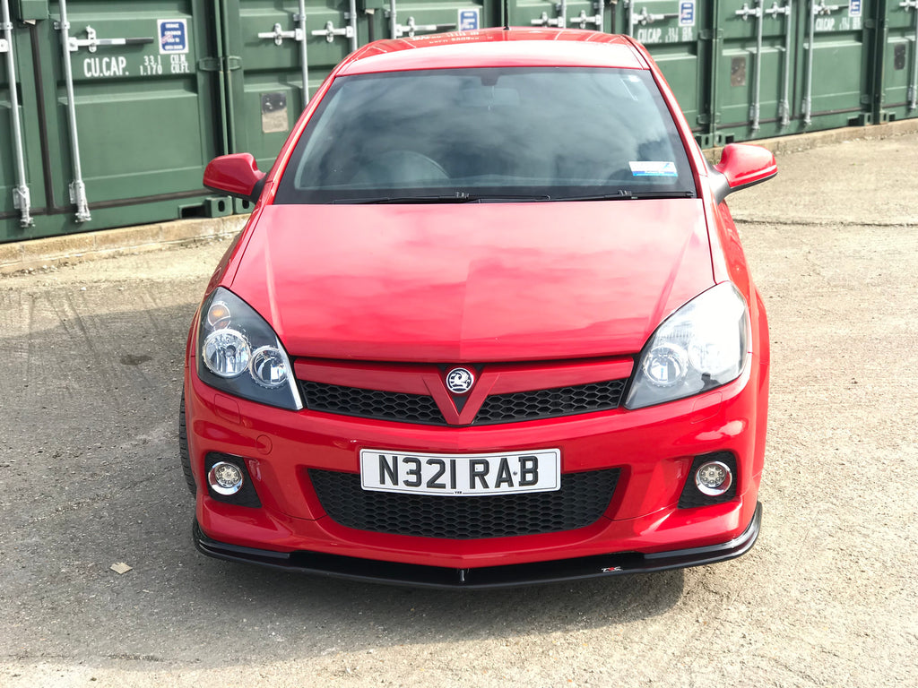 Vauxhall Astra H VXR - Front Splitter – Triple R Composites Ltd
