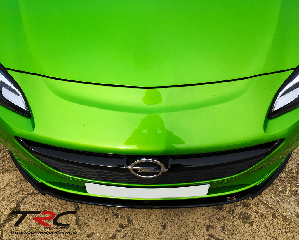 Vauxhall Corsa E LE - Front Splitter – Triple R Composites Ltd