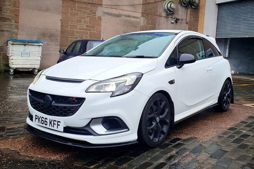 Vauxhall Corsa E VXR - Front Splitter – Triple R Composites Ltd