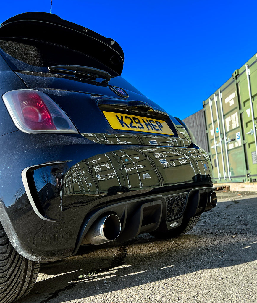 Fiat Abarth 500 Series 3 - Rear Diffusers and Rain Light – Triple R ...