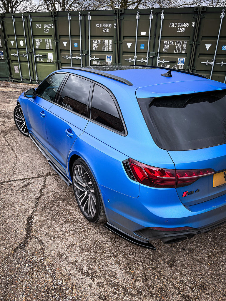 Audi RS4 B9.5 Avant - Side Skirt Splitters – Triple R Composites Ltd