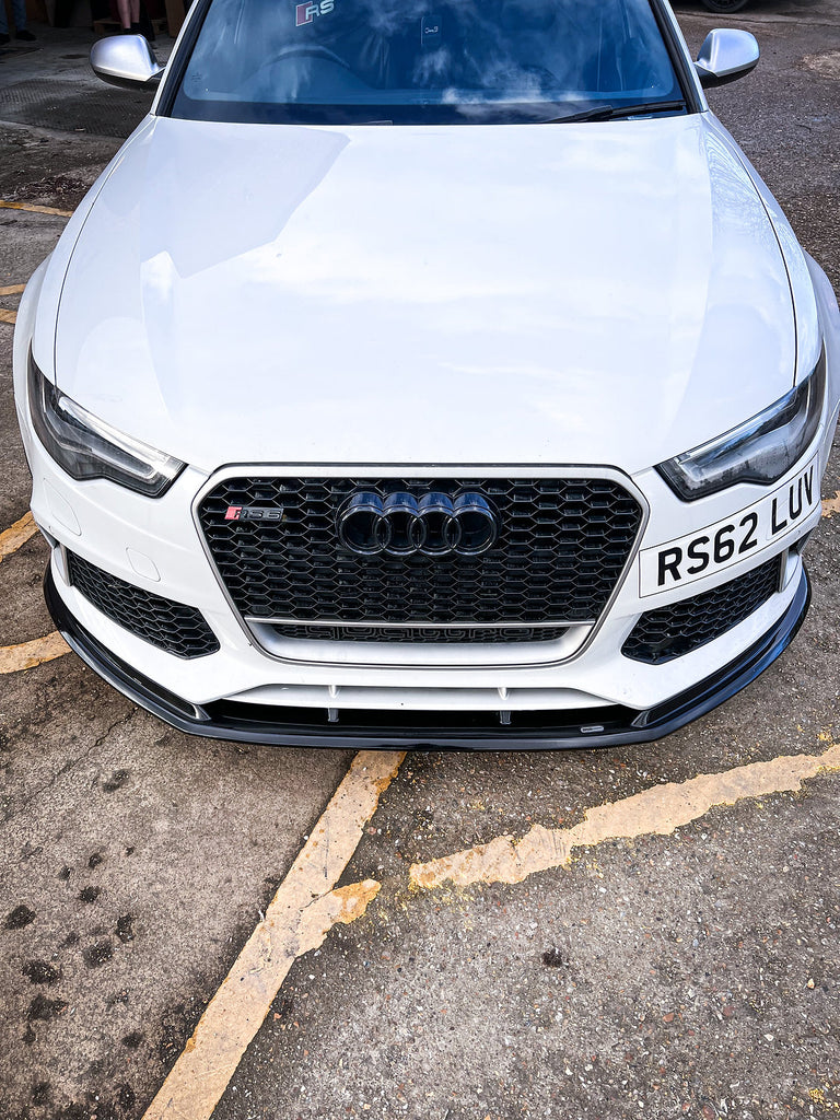 Audi RS6 C7 Saloon - Front Splitter – Triple R Composites Ltd
