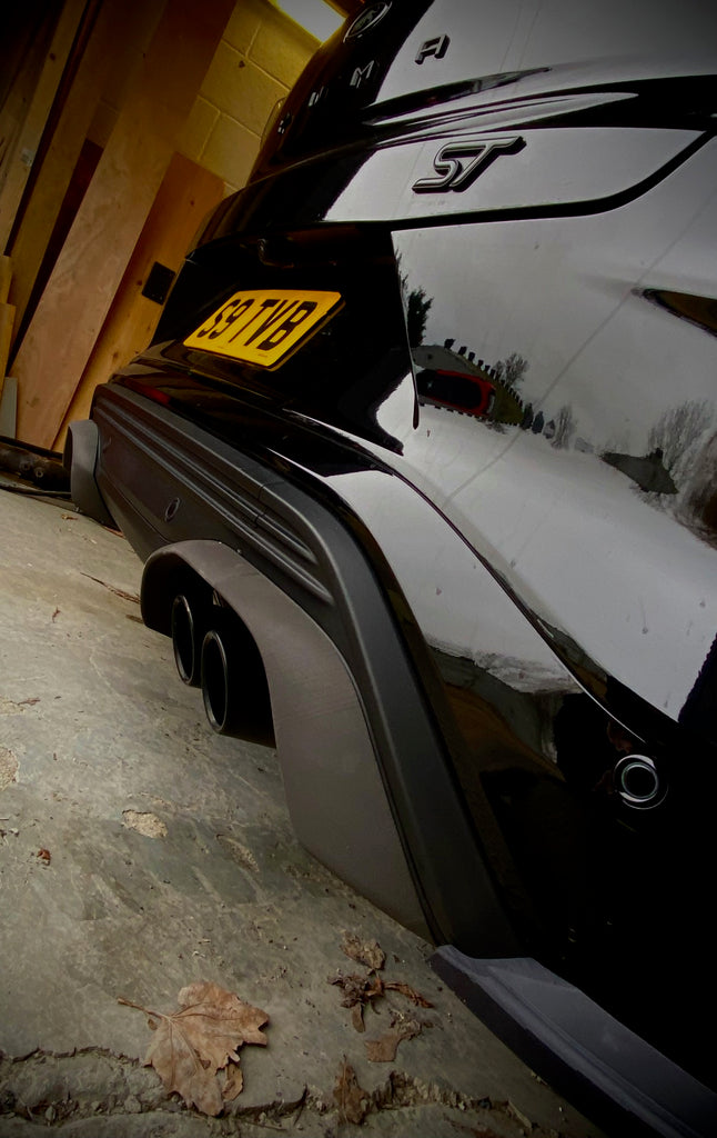 Ford Puma ST - Rear Diffuser Extensions – Triple R Composites Ltd