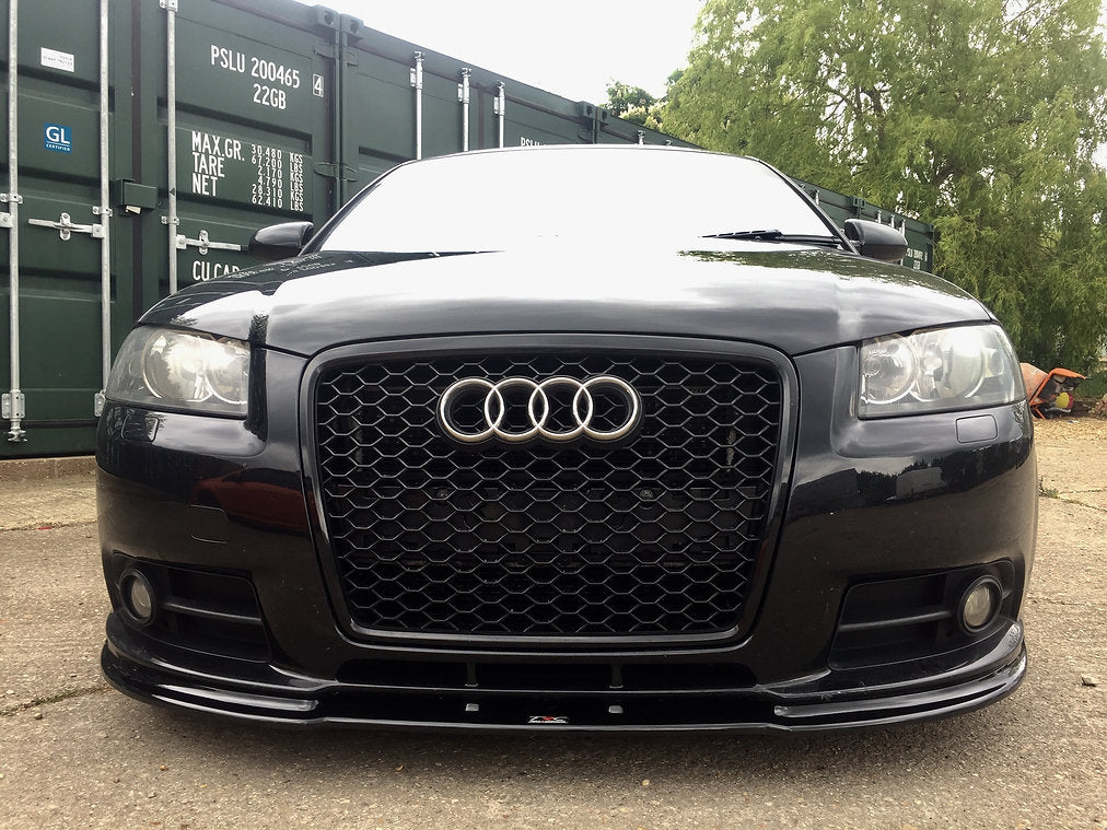 Audi A3 S-Line 8P Pre Facelift - Front Splitter – Triple R Composites Ltd