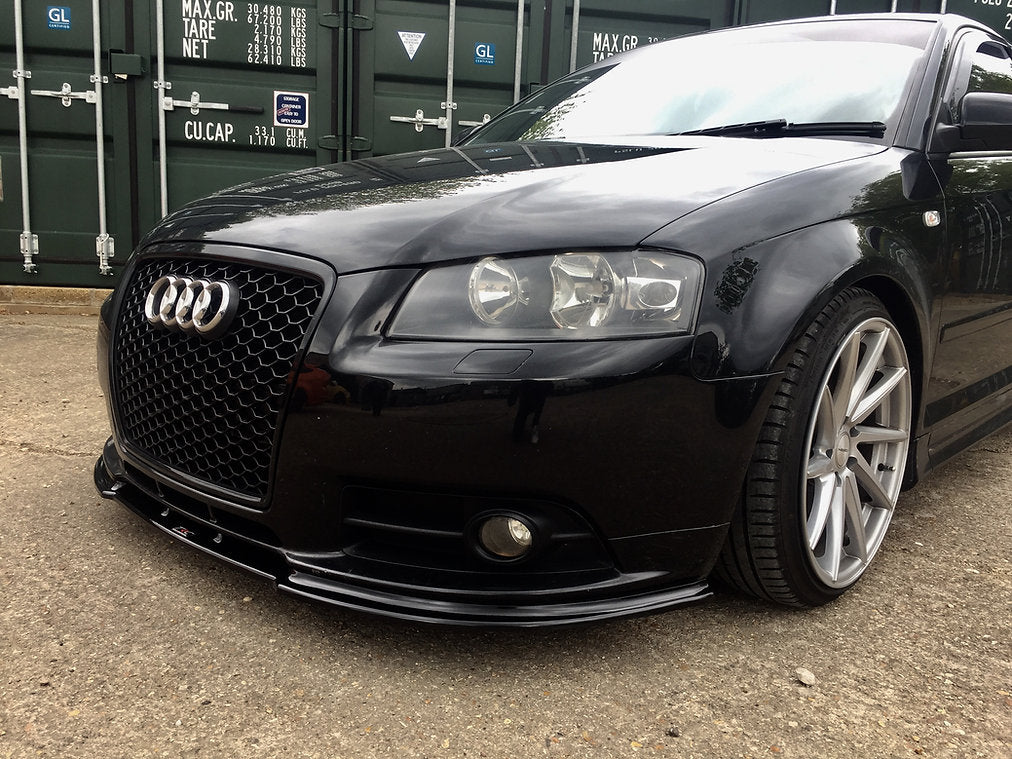 Audi A3 S-Line 8P Pre Facelift - Front Splitter – Triple R Composites Ltd
