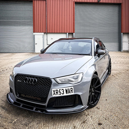 Audi RS3 8V Pre Facelift Sportback - Front Splitter – Triple R ...