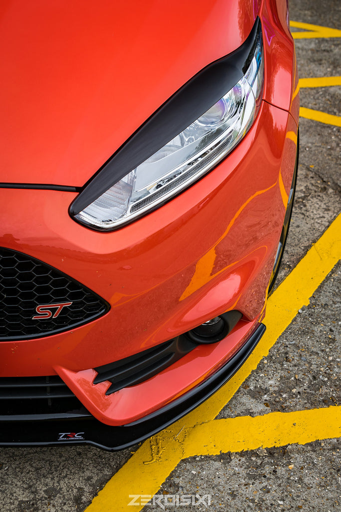 Ford Fiesta MK7.5 ST-Line - Headlight Brows – Triple R Composites Ltd