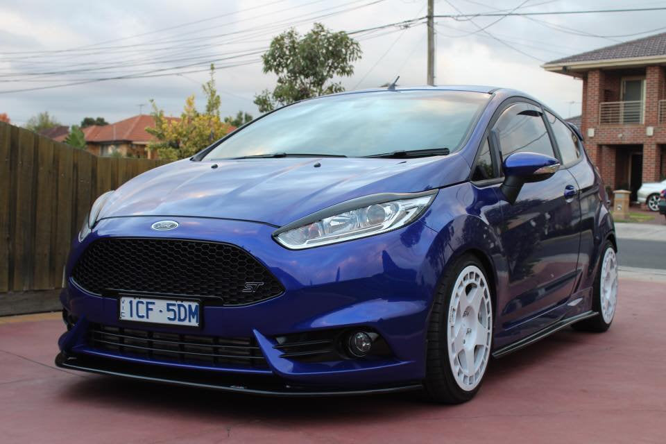 Ford Fiesta MK7.5 ST180 - V1 Front Splitter – Triple R Composites Ltd