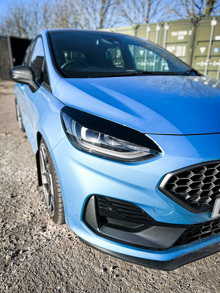 Ford Fiesta MK8.5 ST-Line - Headlight Brows – Triple R Composites Ltd