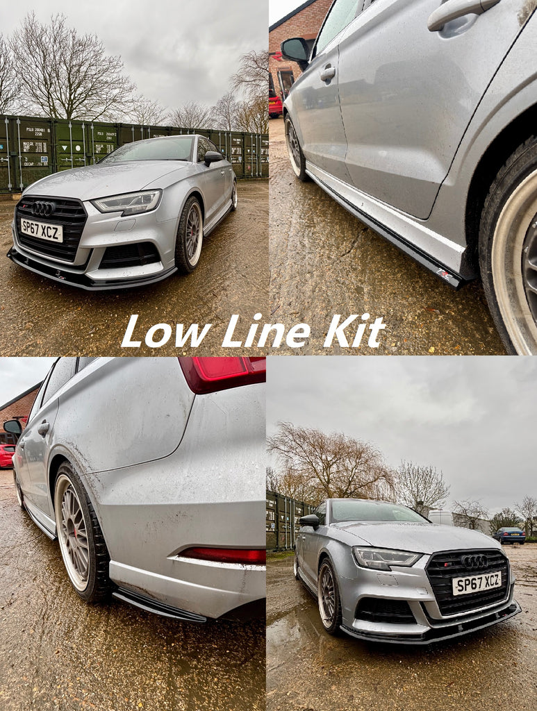 Audi S3 8V Facelift Saloon - Low Line Kit – Triple R Composites Ltd